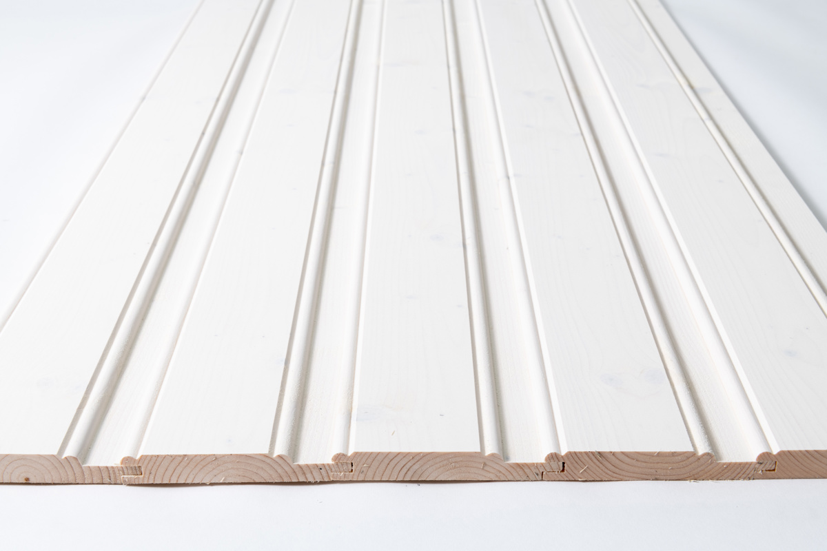 Sveitserkledning SP3 perle rustikk glatt - Utvendig kledning - Stiltre