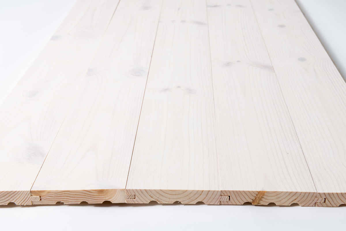 Glattpanel hvitlasert - Innvendig panel - Stiltre