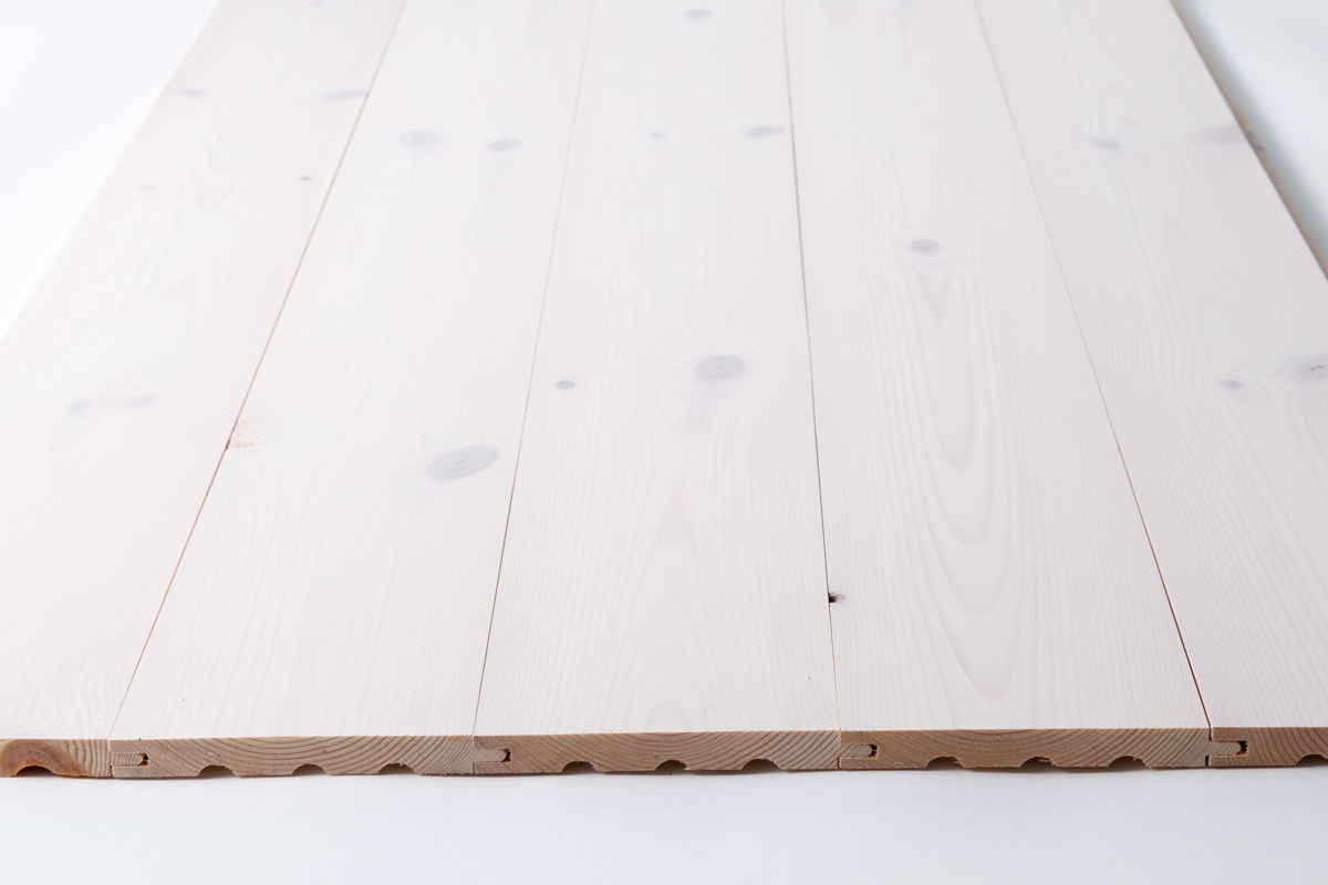 Glattpanel hvitlasert - Innvendig panel - Stiltre